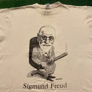 Vintage | Shirts | Sigmund Freud Psychology Vintage 9s Tshirt | Poshmark